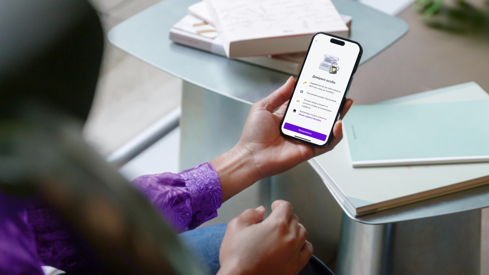 NovaPay дозволив ФОПам передавати платежі бухгалтерам